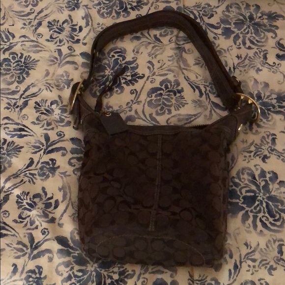 Coach | Bags | Coach Chocolate Brown Shoulder Bag | Poshmark